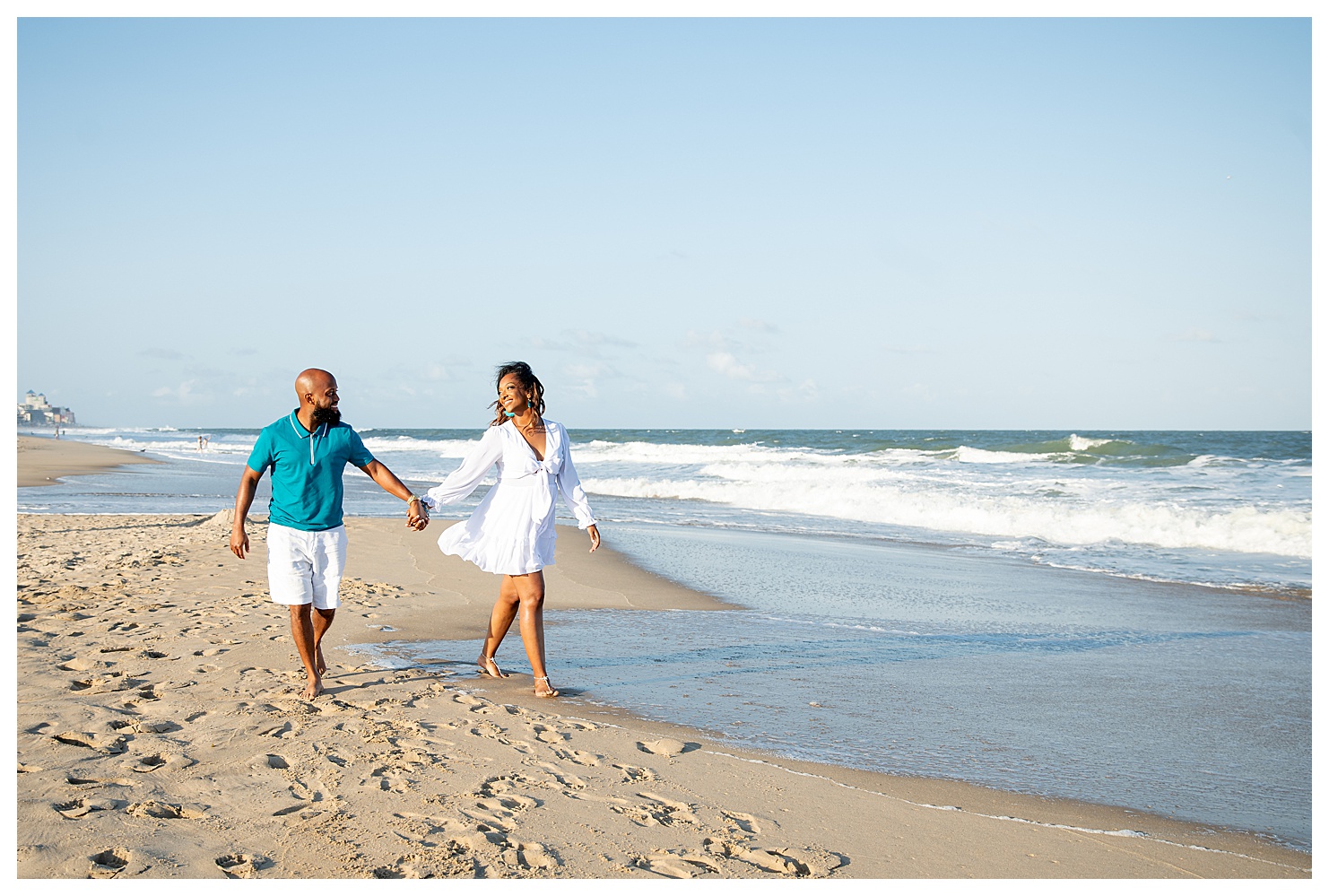 Gorgeous Beach Engagement Session | Ocean City, MD - Photo tip